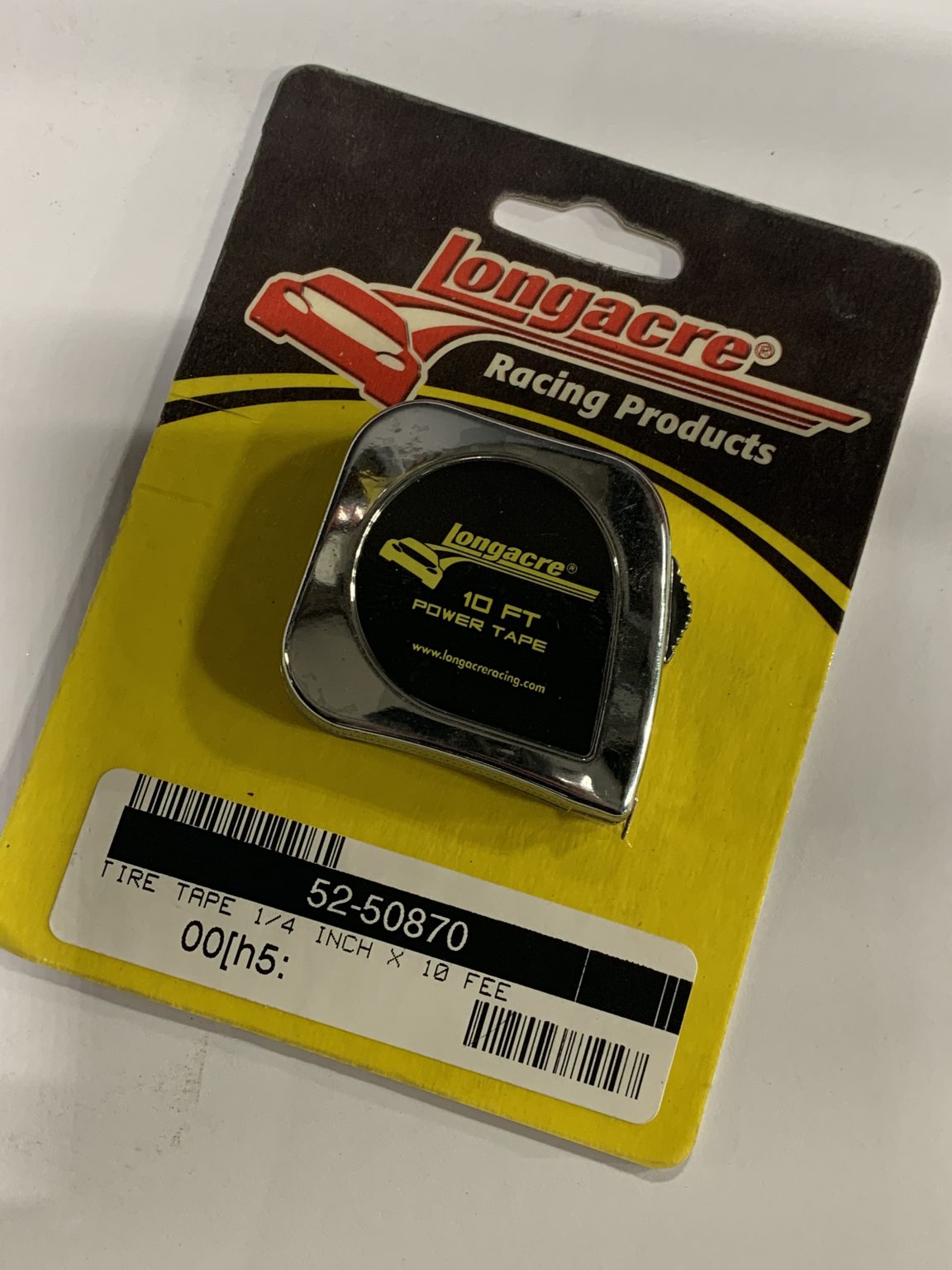 Longacre Tire Stagger Tape - JRPW Racing