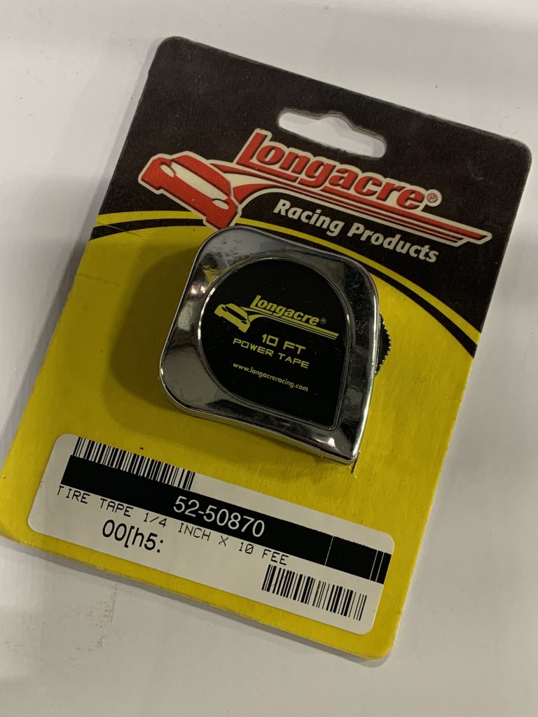 Longacre Tire Stagger Tape - JRPW Racing