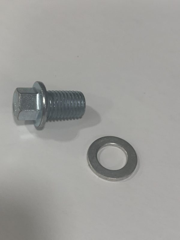 Oil Drain Plug w/ crush washer - JRPW Racing
